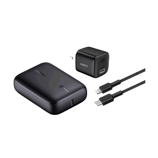 Bộ sạc Aukey TK-2 On-the-Go Bundle (Likenew)