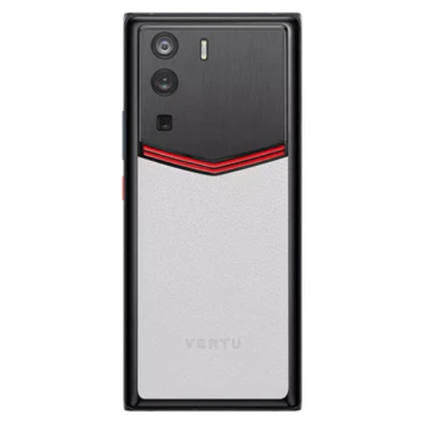 METAVERTU CURVE Enameled Calf Leather White Pro Chính Hãng