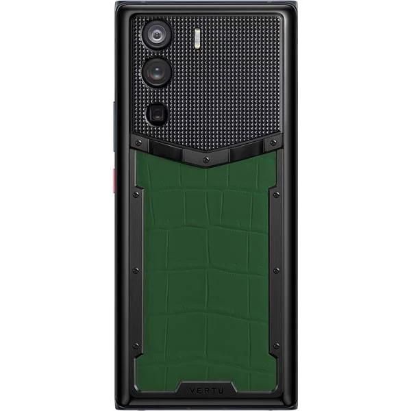 METAVERTU Curve Dark Green Alligator Clous De Paris Basic