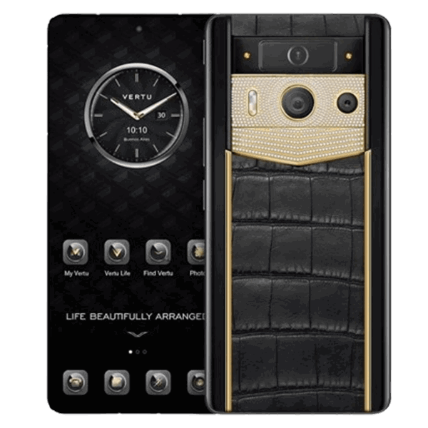 METAVERTU CURVE 2nd Generation Luxury Custom Made Gold Plain Weave
