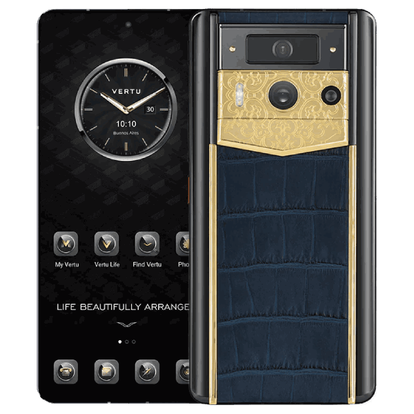 METAVERTU 2 MAX Custom Made Lotus Memory With Alligator Navy Blue