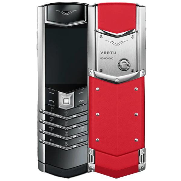 Vertu SIGNATURE V Stainless Steel Silver Raspberry Red | giá rẻ