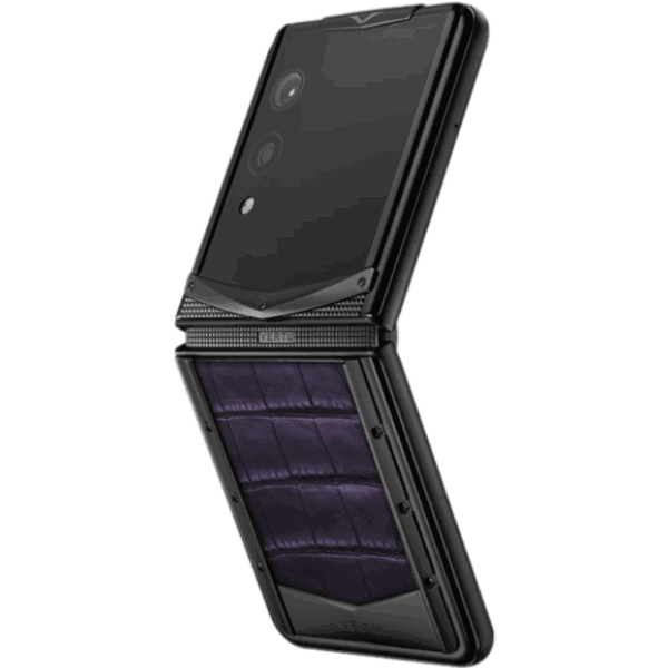 Vertu Quantum Flip Black Dark Purple Alli Chính hãng, Cao cấp