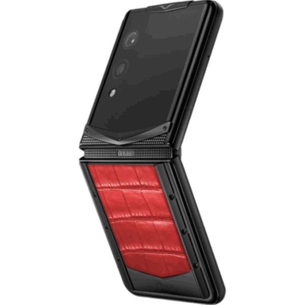 Vertu Quantum Flip Black Flame Red Alli | Sang trọng, Nổi bật